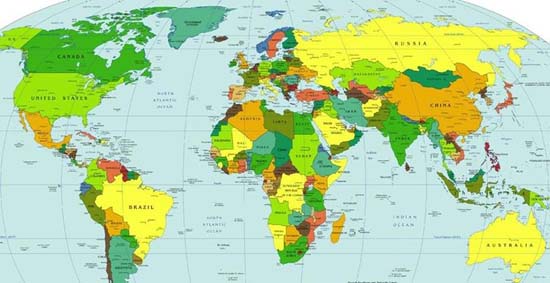 world map – Wonderfulinfo